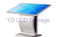 China Interactive LCD Touch Screen Information Kiosk Floor Standing Installation for sale