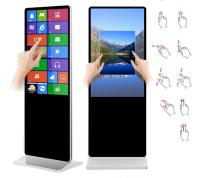 China Easy Operating LCD Advertising Display , Digital Signage Stand One Year Warranty for sale