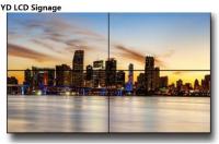 China 500 Nits Slim Bezel Commercial Video Wall , 55 Inch LCD Wall Display Screen for sale