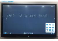 China LCD Wide Flat Interactive Touch Screen Kiosk 55 Inch Ultra Thin 4K Smart TV for sale
