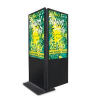 China Double Sided, Floor Standing, Indoor Lcd Display Kiosk for Advertising for sale