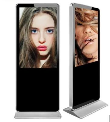 China 85 Inch Indoor Floor Standing Advertising Lcd Touch Screen Digital Signage Totem Kiosk Remote Control Wifi Android for sale