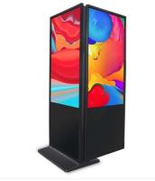 China Double Sided, Floor Standing, Indoor Lcd Display Kiosk for Advertising for sale