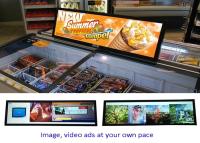 China Stretched Lcd Bar Indoor Digital Signage Ads Media Player 23'' With Wifi Control for sale