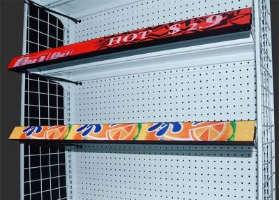 China LCD Slim Linear Digital Advertising Displays Signage Indoor Shelf 23'' 35'' For Retail Store for sale