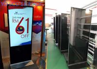 China 43 Inch Kiosk Freestanding Advertising Screen Digital LCD Touch Signage With Windows Android OS for sale