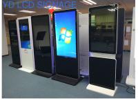 China Network Floor Standing Digital Signage Lcd Advertising Player VGA AV HDMI Interface for sale