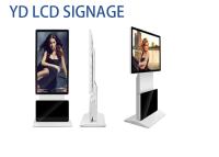 China Android Windows Digital Signage Touch Screen Vertical LCD Kiosk Floor Display for sale