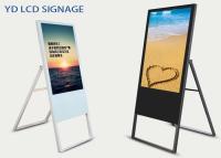 China Indoor Portable Floor Standing Lcd Advertising Display 47/49 Inch LCD Poster Screen for sale