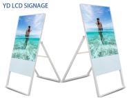 China Indoor Portable Floor Standing Lcd Advertising Display 47/49 Inch LCD Poster Screen for sale