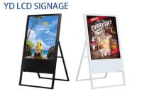 China 32'' Floor Standing Digital Signage , Stand Alone Digital Signage 500cd/m2 for sale