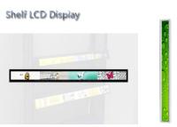 China Shelf LCD Display Digital Signage , Commercial Advertising Stretched LCD Screen for sale