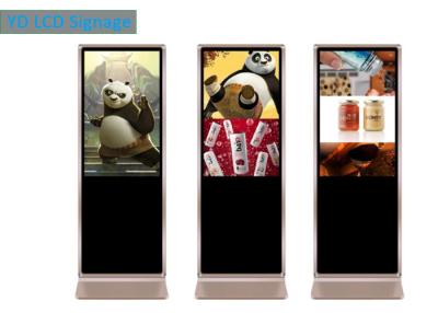 China 1080P WIFI Android Floor Standing Digital Signage 49″ Indoor Advertising Kiosk for sale