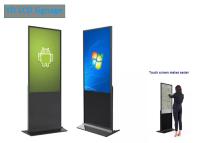 China 1080P WIFI Android Floor Standing Digital Signage 49″ Indoor Advertising Kiosk for sale