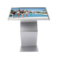 China Information Kiosk 500 Nits 43 Inch Freestanding LCD Signage for sale