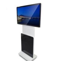 China Samsung LCD Panel Rotatable Touch Screen Kiosk Free Standing With Plug And Play Function for sale