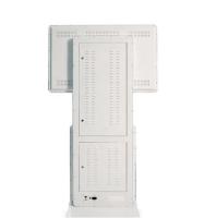 China Samsung LCD Panel Rotatable Touch Screen Kiosk Free Standing With Plug And Play Function for sale