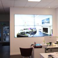 China 170 Degree 450cd/sqm 46'' 49'' Wall Mounted Digital Signage for sale