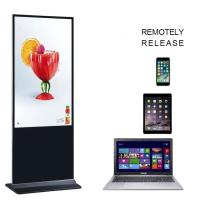 China Double Sided 500cd/m2 43'' 49'' Indoor Digital Signage Floor Standing Kiosk for sale