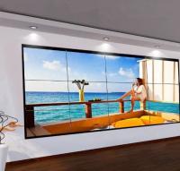China Seamless Digital Signage Monitors Wifi/3G/4G/USB Supported Splicing Screen 3x3 Video Wall LCD Media Screen for sale