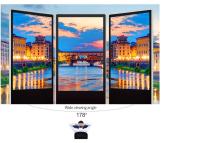 China 55 Inch Floor Stand Display Totem Digital Signage LCD Advertising Kiosk Shopping Mall Advertisement Display Screen LCD for sale
