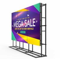 China Seamless Digital Signage Monitors Wifi/3G/4G/USB Supported Splicing Screen 3x3 Video Wall LCD Media Screen for sale