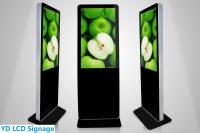 China 43 Inch Ultra Thin LCD Touch Screen Kiosk Easy Operation With LED Backlit for sale