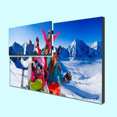 China Splicing Screen High Brightness Video Wall LCD Media Screen 4K Wifi/3G/4G Remote Control Digital Signage for sale
