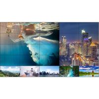 China Splicing Screen High Brightness Video Wall LCD Media Screen 4K Wifi/3G/4G Remote Control Digital Signage for sale