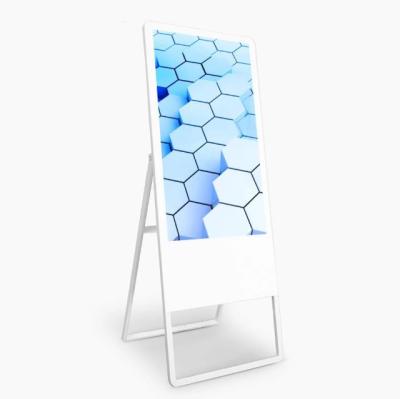 China 55 Inch 500cd/m2 Narrow Bezel LCD Interactive Totem for sale