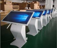 China Android 43 49 55 Inch 350cd/m2 Floor Stand Interactive Kiosk for sale