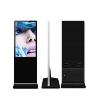 China Floor Standing LCD Display Touch Screen Indoor Android Advertising TV Sinage Digital Information Retail Totem for sale