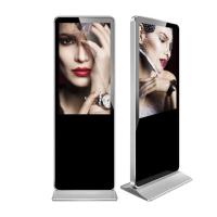 China Floor Standing LCD Display Touch Screen Indoor Android Advertising TV Sinage Digital Information Retail Totem for sale