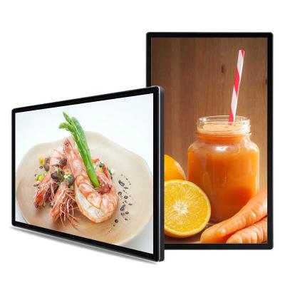 China Indoor Digital Signage 43'' 49'' 55'' lcd HD Wall mounted Capacitive Touch kiosk advertising display screen for sale