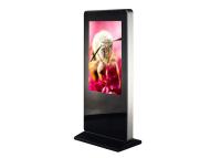 China Indoor Digital Signage 65 Inch Floor Standing Advertising Display Interactive Touch Screen Kiosk for Shopping Mall for sale