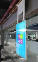 China Indoor Hanging Crystal Panel LCD Kiosk Wifi Digital Signage Display Monitor for sale