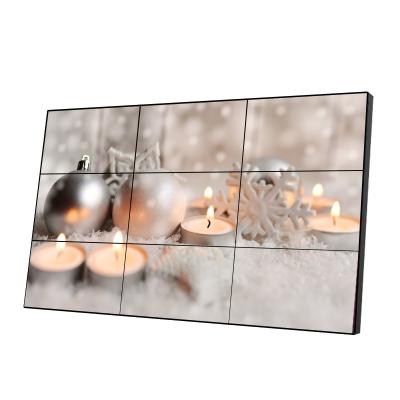 China LCD Video Wall 55 Inch Ultra Narrow Bezel LCD Display Video TV Wall Monitor Splicing Screen Controller Advertising Wall for sale