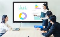China 400cd/m2 1920*1080 85 Inch Interactive Digital Whiteboard for sale