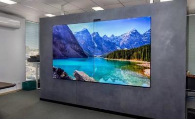 China Samsung Panel 500 Nits 450cd/sqm Wall Mounted Digital Signage for sale