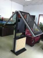 China Outdoor Building Full Screen LCD Media Player 55 Commercial LCD Display Double Side for sale