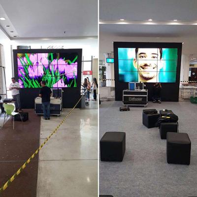 China Samsung Panel 280W 1.7mm Bezel 500 Nits Lcd Video Display for sale
