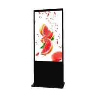 China Indoor Standalone LCD Media Player Advertising Display Touch Kiosk For Shopping Mall for sale