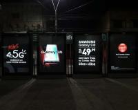 China 55 inch 1920x1080P 2500 Nits Outdoor Digital Signage for Bus Stop for sale