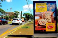 China 55 inch 1920x1080P 2500 Nits Outdoor Digital Signage for Bus Stop for sale