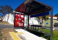 China 55 Inch floor standing double sides outdoor totem digital signage for sale