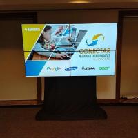 China 55'' 65'' 1920*1080 Splicing LCD Monitors for Indoor Meeting Room for sale