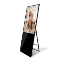 China Popular indoor 43 Inch Portable Ultra Thin Lcd Poster Advertising Kiosk for sale