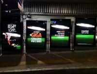 China 75 Inch 2500Nits Original Samsung Outdoor Lcd Totem Digital Signage For Bus Station for sale