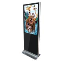 China Floor Standing Portable Wifi Interactive Digital Signage Indoor Poster LCD Screen for sale