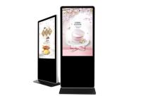 China Full HD 1920×1080P Floor Standing Digital Signage 55 Inch For Shopping Mall for sale